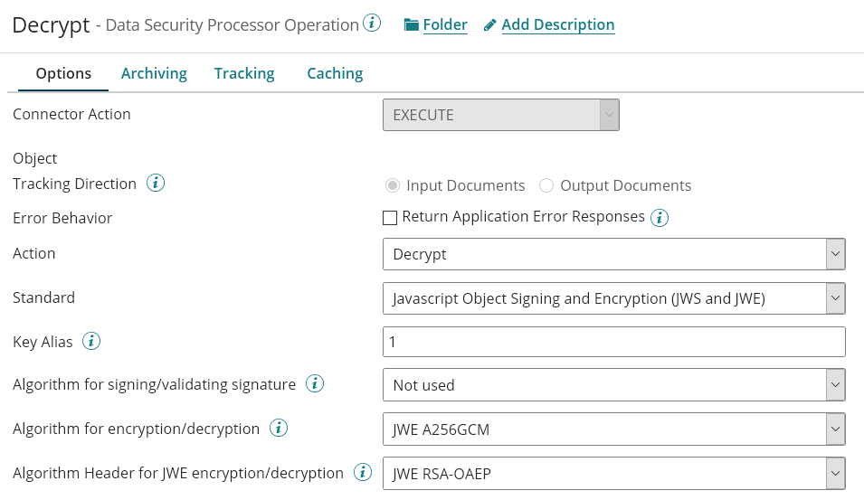 Advanced Security on Boomi using the Data Security Processor | Ant’s Blog Advanced Security on Boomi using the Data Security Processor | Ant’s Blog